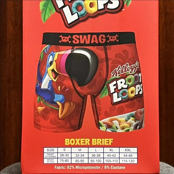 Swag | Underwear & Socks | Froot Loops Gift Box Cereal Boxer Briefs ...